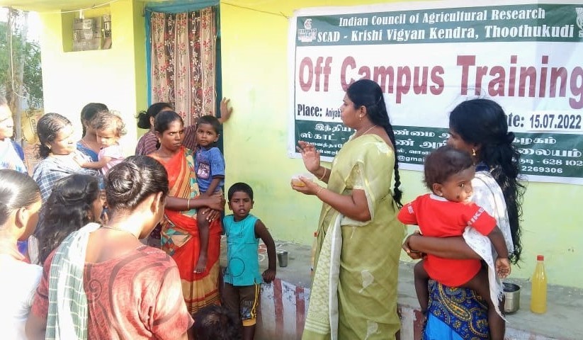 SCAD - KVK Thoothukudi